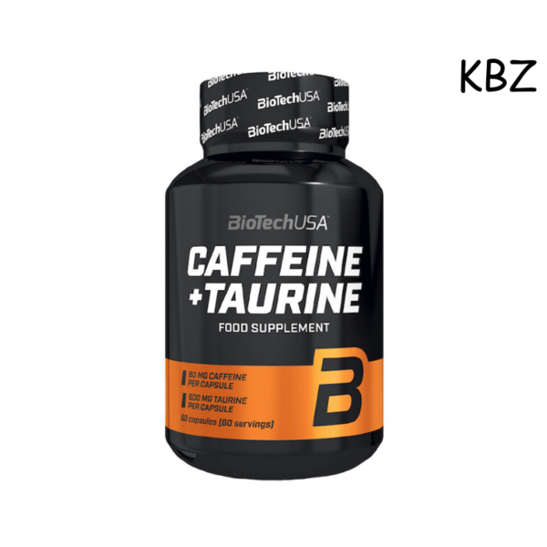 Pre workout Caffeine + Taurine BioTech - KBZ Shop